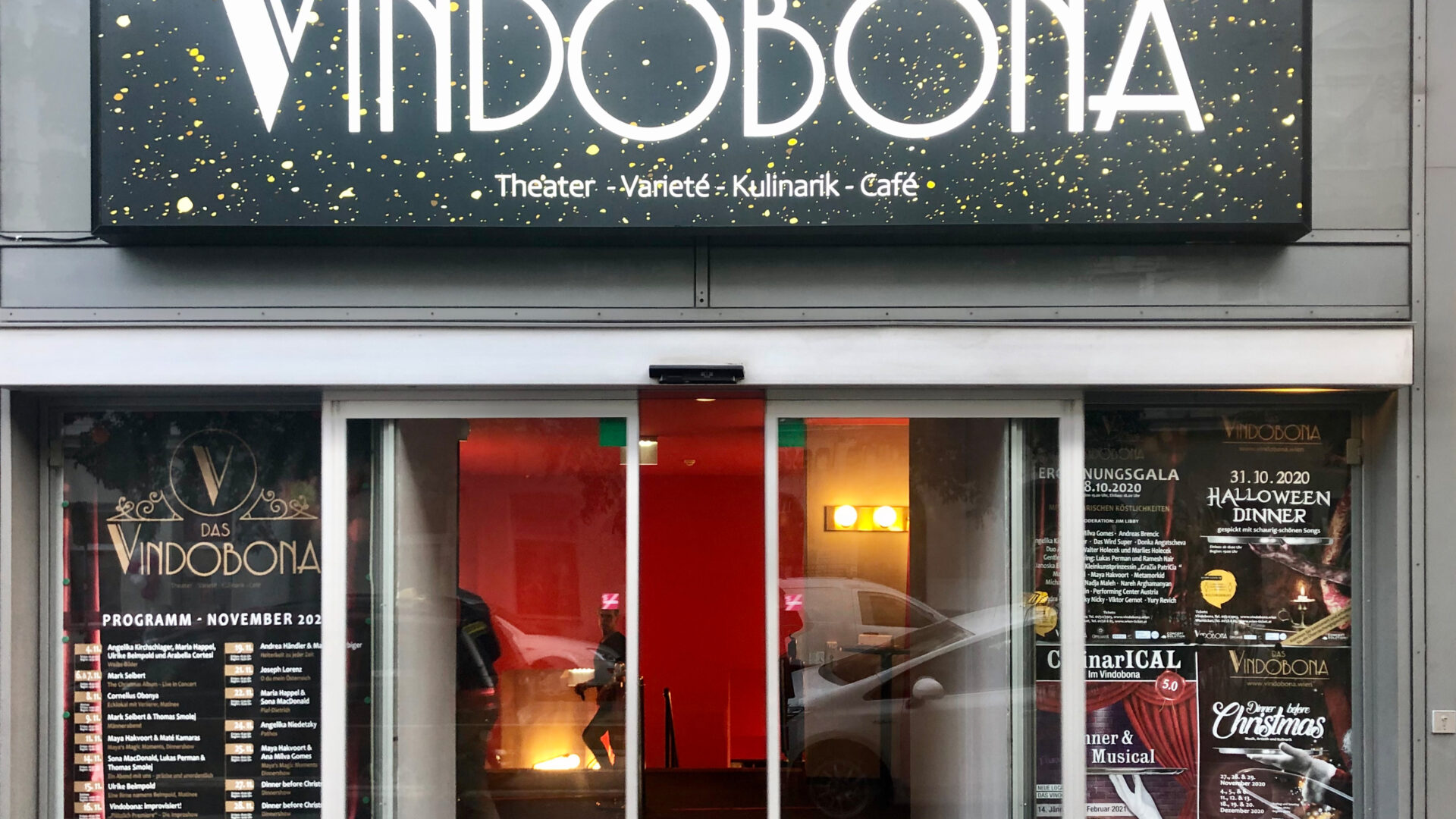 DAS VINDOBONA ist Theater, Varieté, Restaurant, Café & Eventlocation.